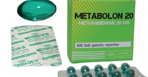 Buy Methandienone 20 mg ( Metabolon) 100 Soft Gelatin Tablets