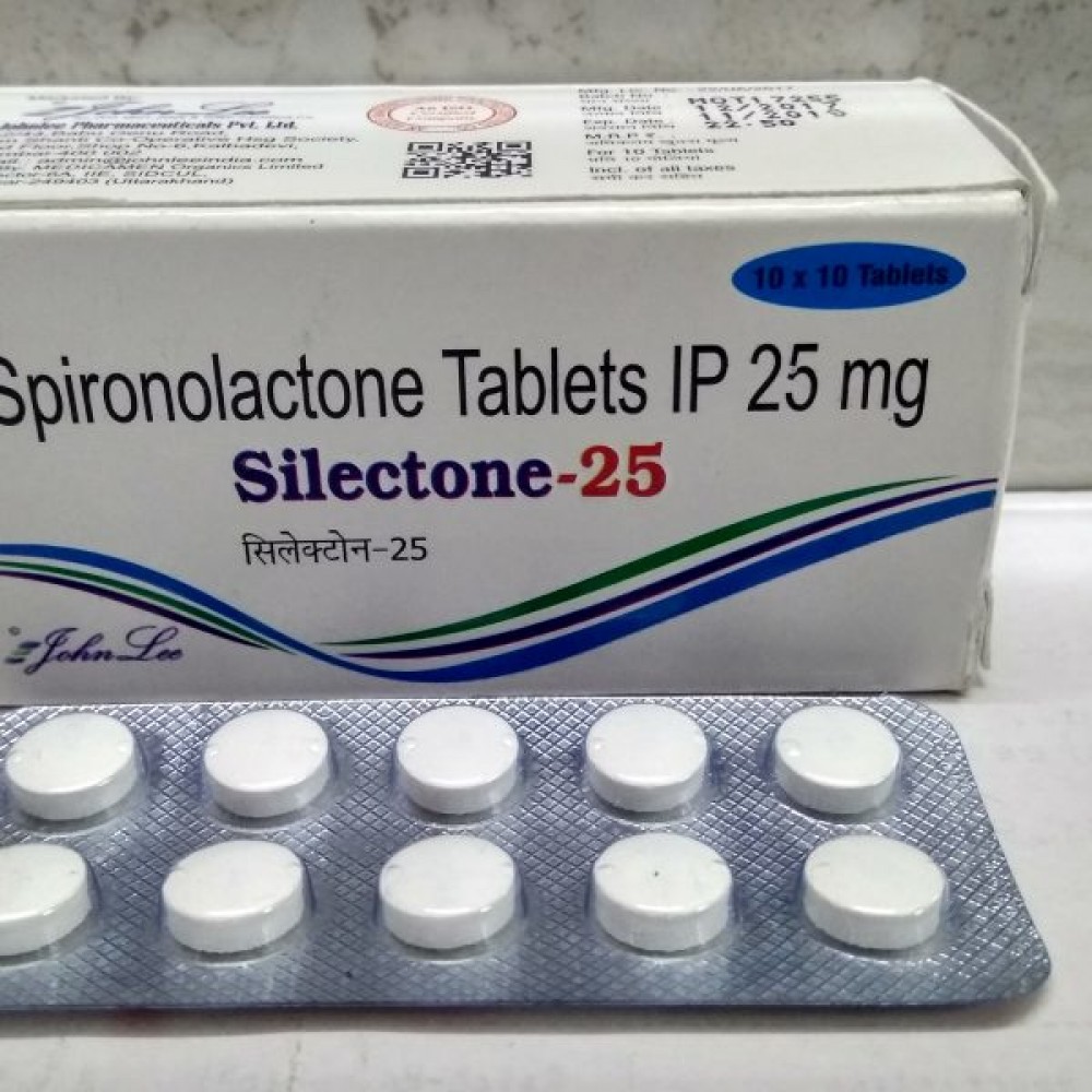 buy Silectone 25 mg (Spironolactone) 10 Tablets