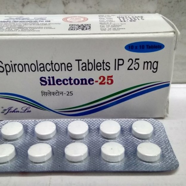buy Silectone 25 mg (Spironolactone) 10 Tablets