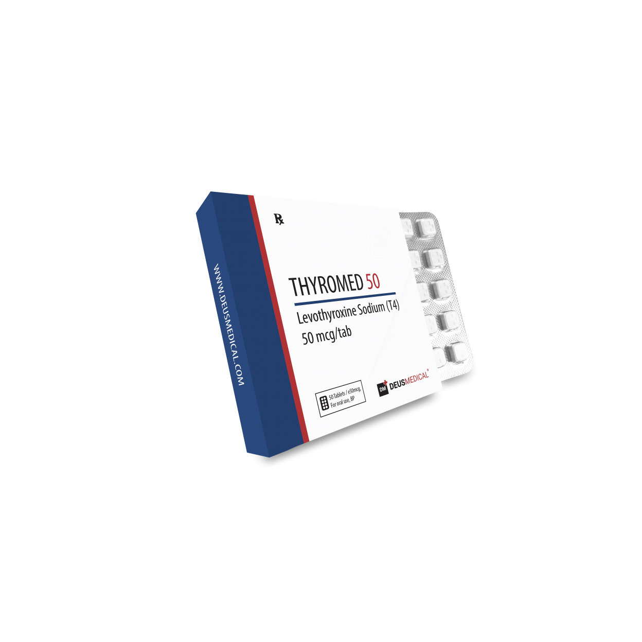 Buy Thyromed 50 by Deus Medicals online
